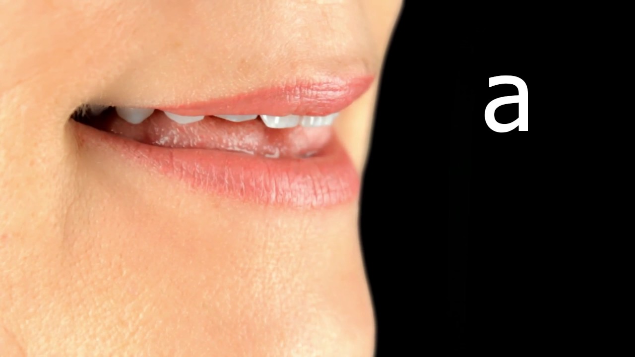 A Mouth Movement Video with Word - YouTube