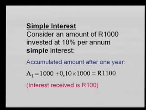 Grade 10-Mathematics-Lesson 26-Simple Interest-part1of3-H.264 300Kbps ...