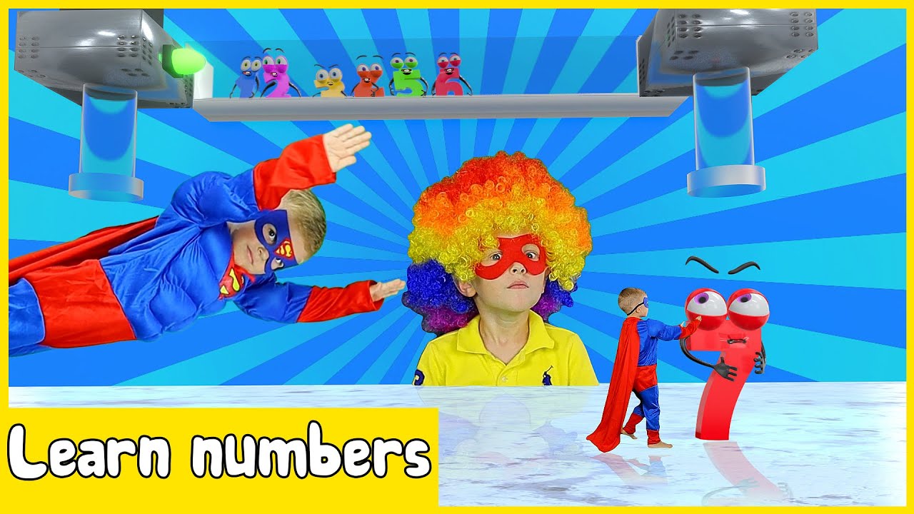 LEARN KiDS NUMBERS ️ COUNTING NUMBERS 1 TO 10 | KiDS LEARN NUMBERS 1-10 ...