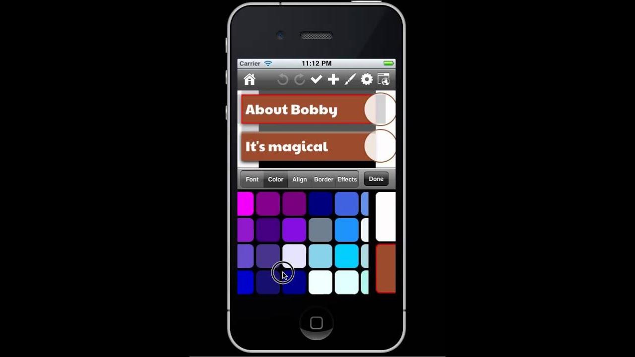 Creating your first web page on your iPhone with the HTML Egg App - YouTube