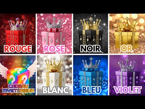 Choisis Ton Cadeau 8 🎁😍🌈👑   Cadeau Surprise! 8 Boîtes Cadeaux 🎁  Quiz Cadeau