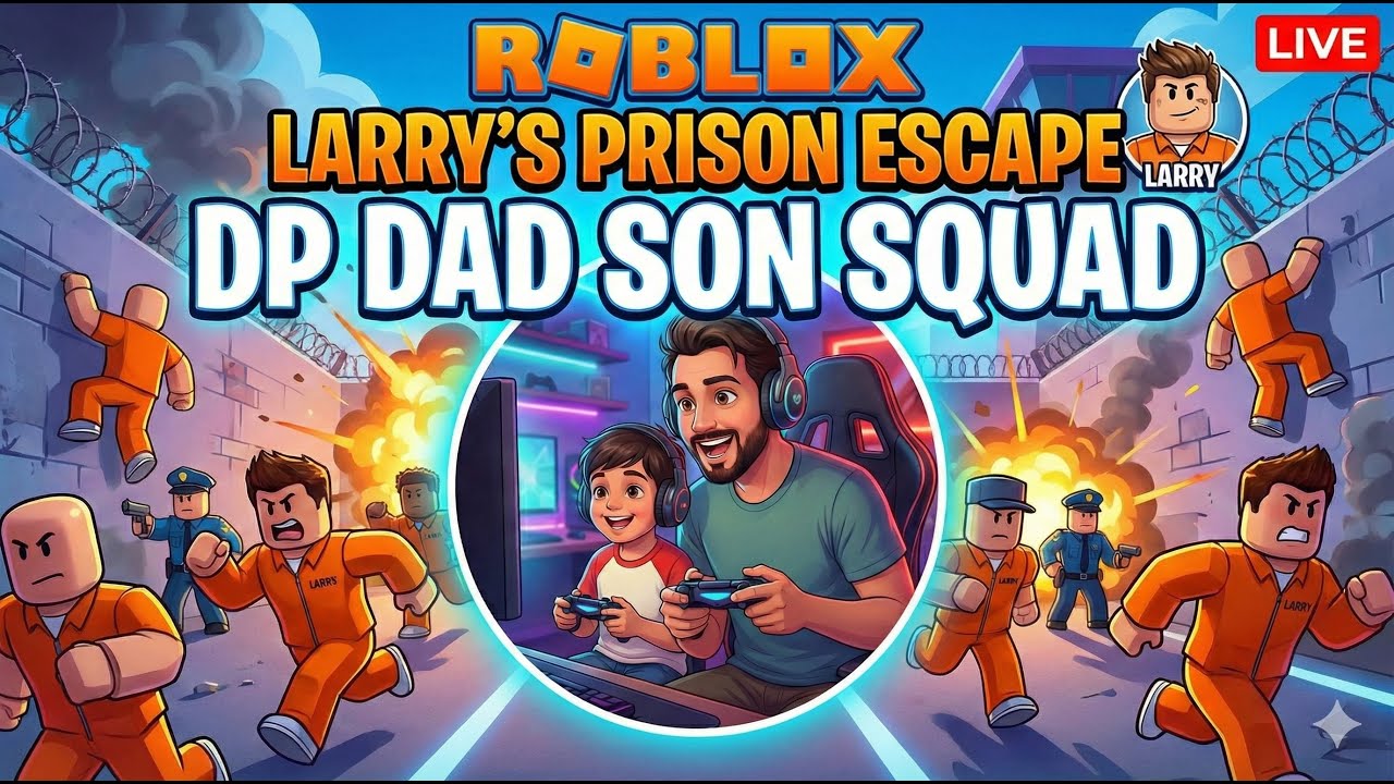 Can We Escape Larry’s Prison?! Roblox Challenge - YouTube