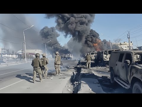 Gerçek Görüntüler! Sınırda Bir LEOPARD 2A7v Tankının Bir Rus Ordusu İHA'sı Tarafından Yok Edildiği A