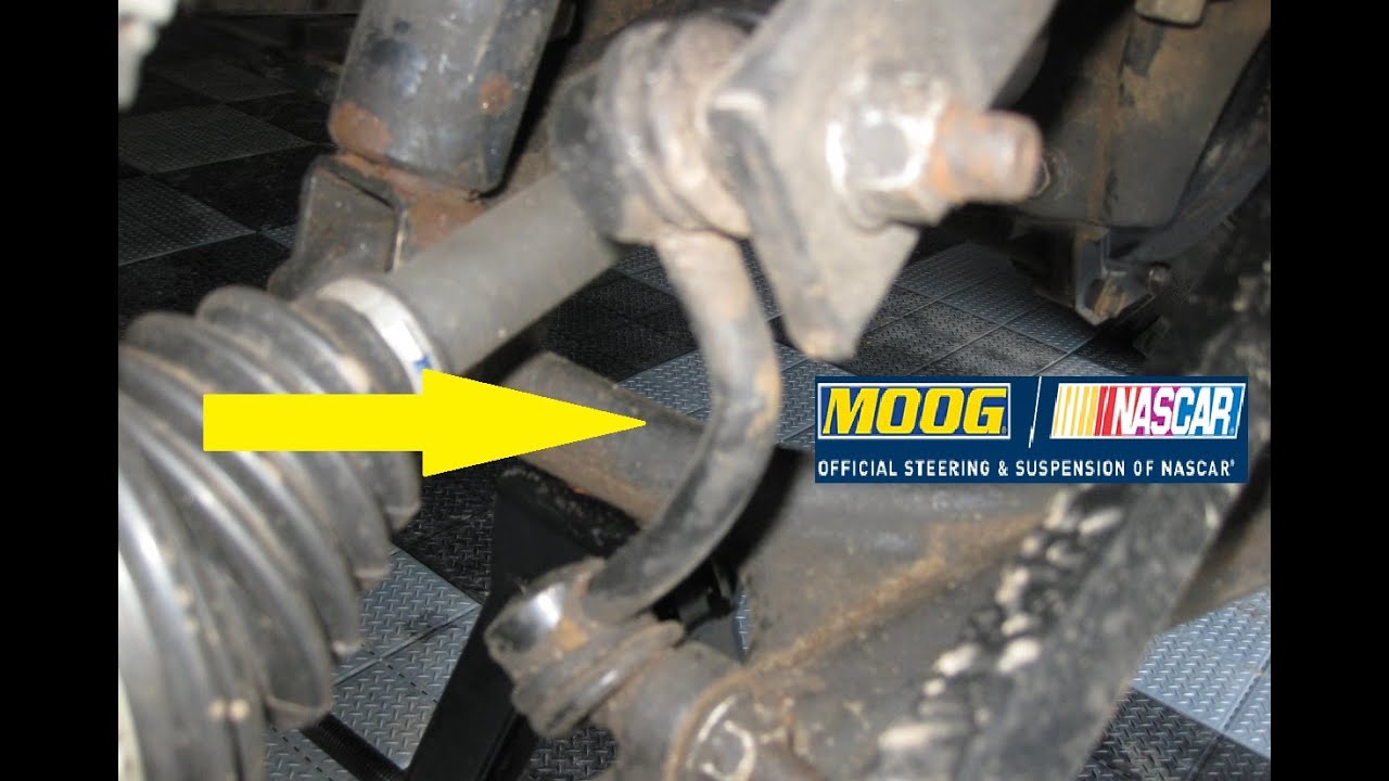 How to Replace Front Sway Bar Link Stabilizer Bar on Hummer H3, GMC ...