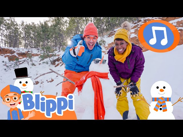 ️SNOWY DAY | Blippi 🔍 | Kids Learning Videos! | Exploring and Learning ...