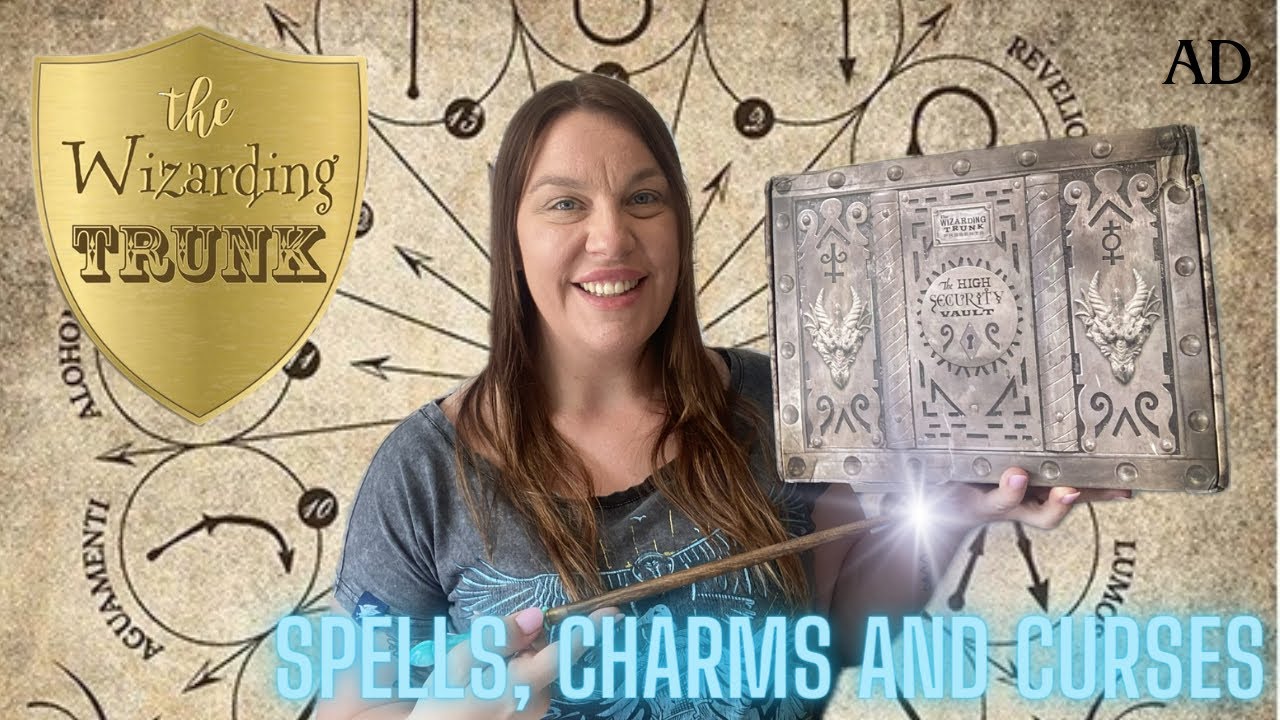 The Wizarding Trunk unboxing | Spells, Charms and Curses | HARRY POTTER ...