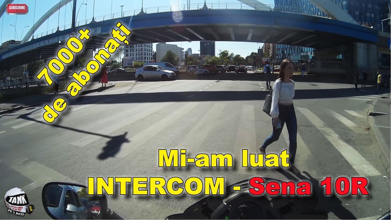Mi-am luat intercom Sena 10R + 7000 abonati - YouTube