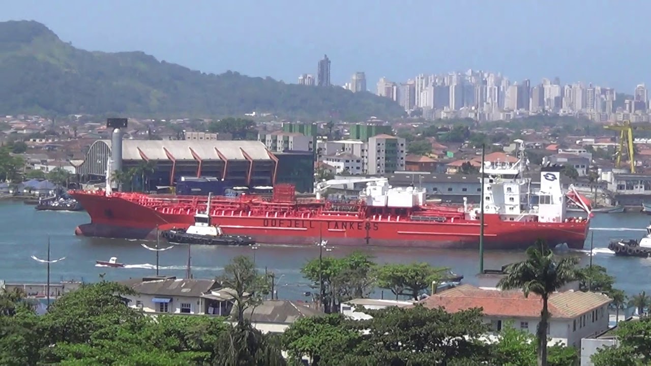 Navio BOW ATLANTIC e rebocadores 05/10/2019 - YouTube