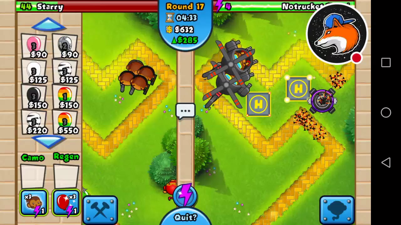 Hello my fellow friends : come playBTD Battles with me - YouTube