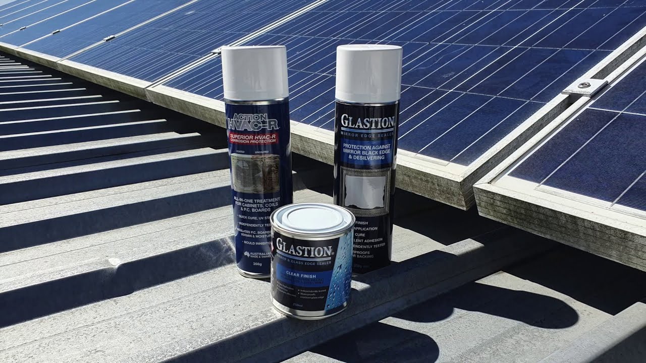 Solar Panel Corrosion Protection- Using Action HVAC-R & Glastion - YouTube