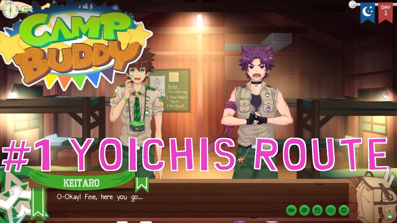 Camp Buddy | Yoichis Route #1 🐺 - YouTube
