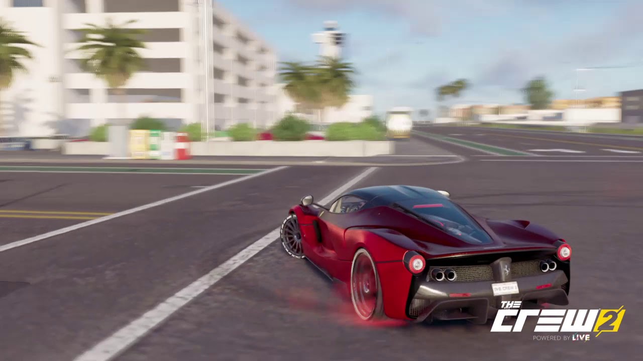 The Crew 2 La Ferrari Burnout - YouTube