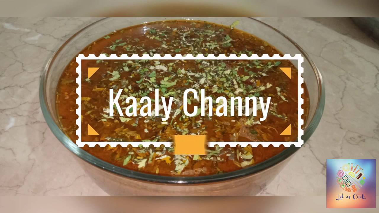 Very very easy snd super yummy kaly channy ki recipe - 2 - YouTube