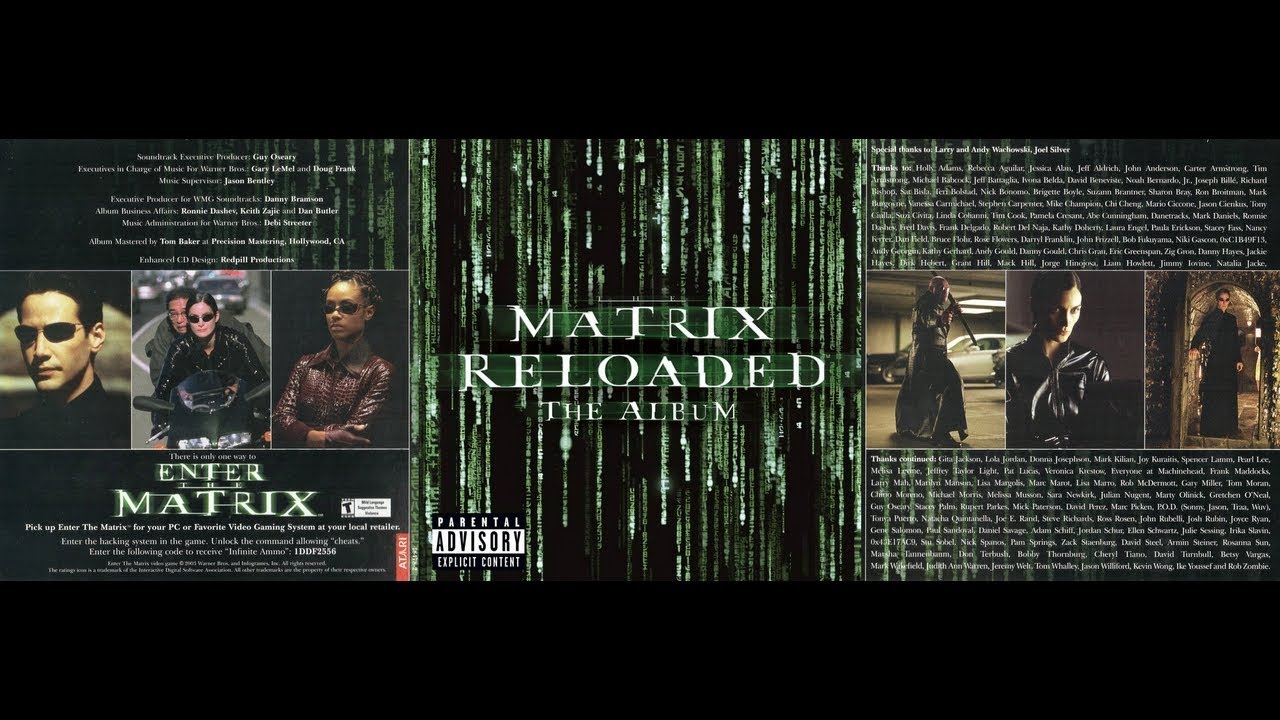 Oakenfold - Dread Rock (The Matrix Reloaded OST) - YouTube