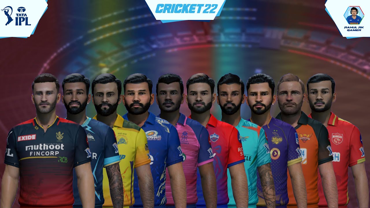 How To Play IPL 2022 With Real Teams, Schedule & Stadiums - Cricket 22 ...
