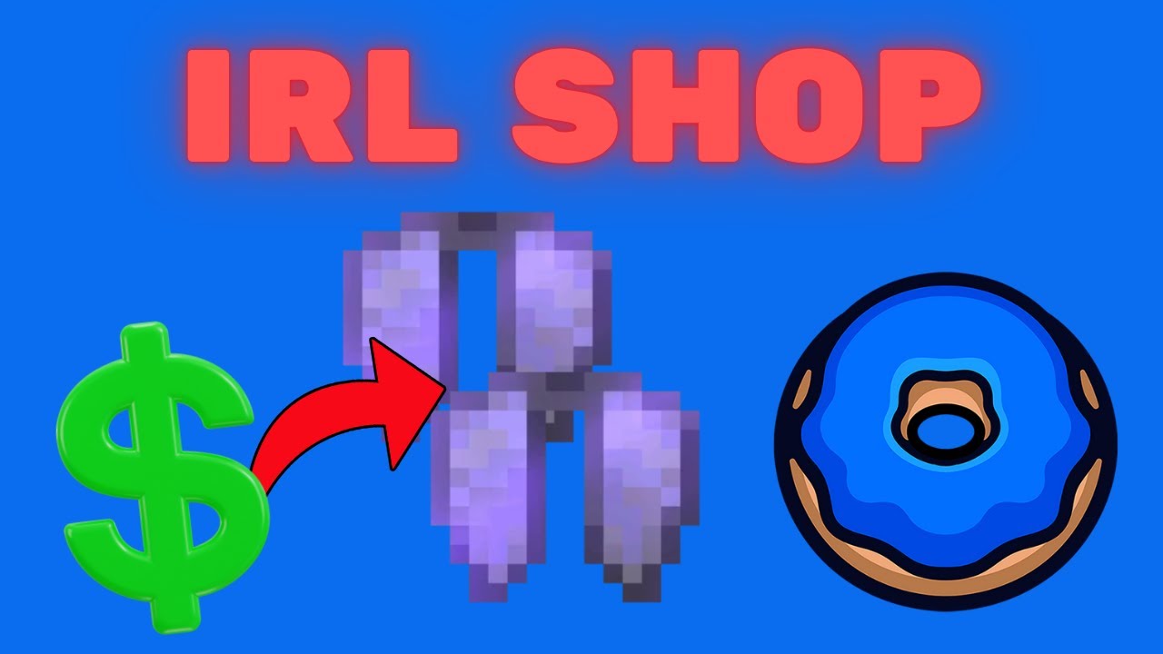 DonutSMP IRL SHOP | Buy cheap money/items - YouTube