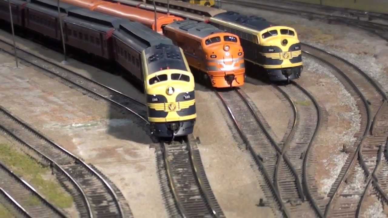 Model Passenger Trains