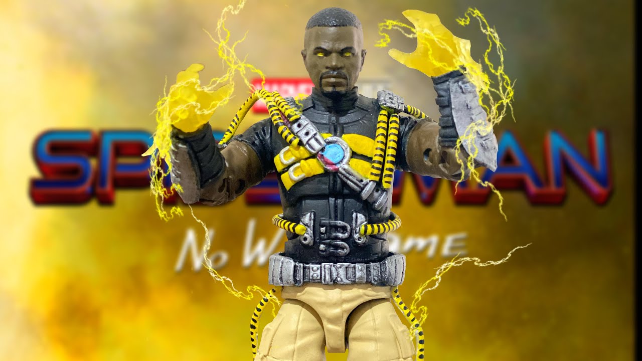 Custom Electro Marvel Legends de Spider-Man No Way Home - YouTube
