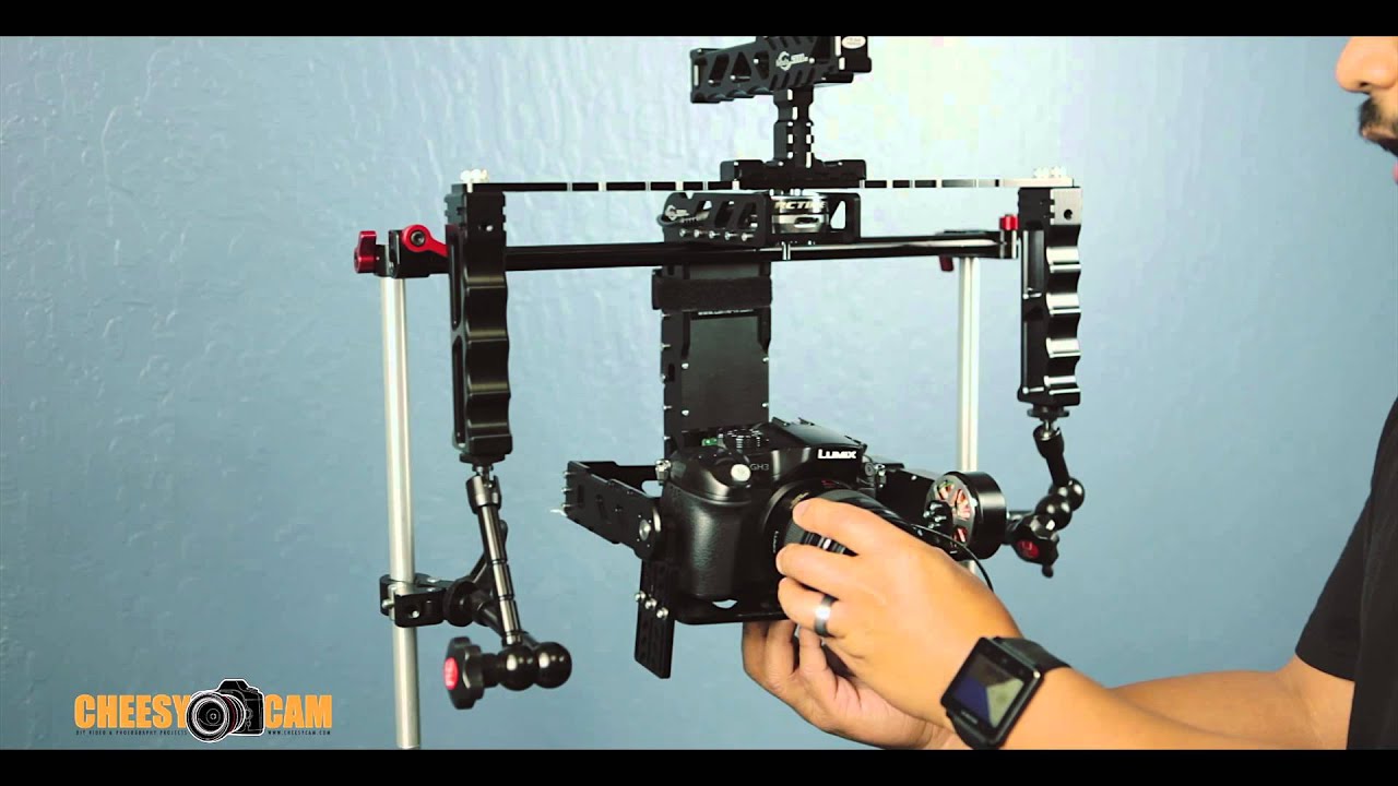 How to Balance 3 Axis Brushless Motorized Gimbal Video Stabilizer - YouTube