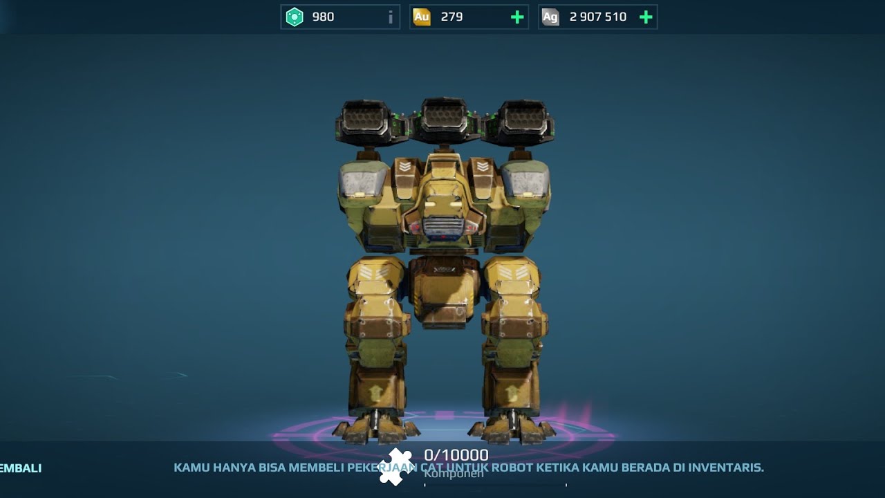 WAR ROBOTS- GRIFFIN ROBOT TEST ON THE LAND - YouTube