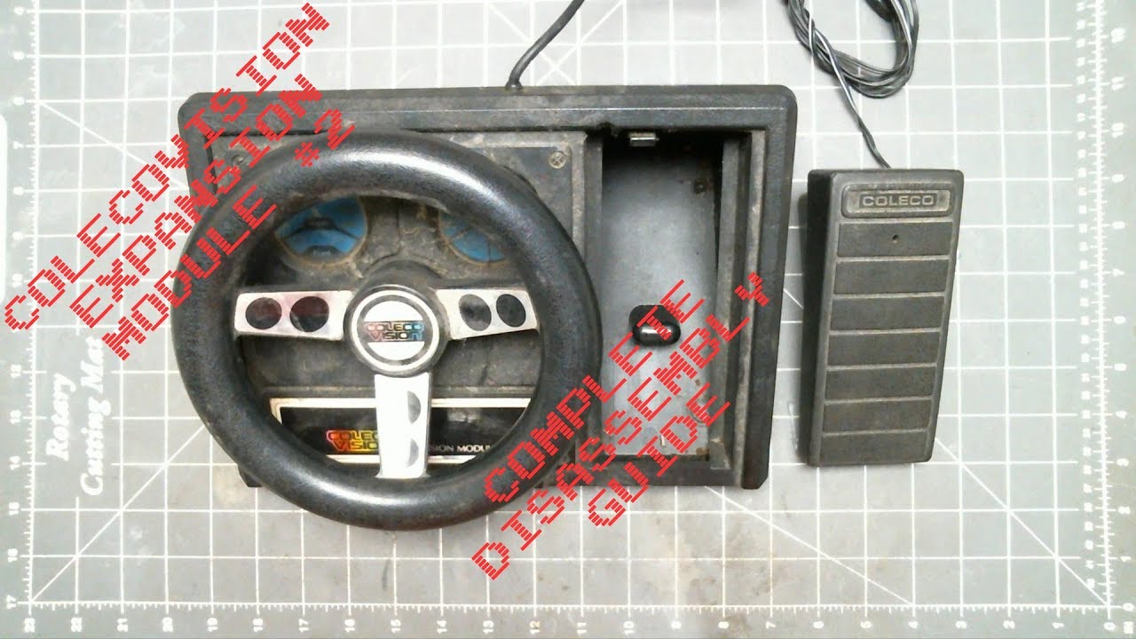 COLECOVISION EXPANSION MODULE #2 DISASSEMBLY [WARANTY VOID IF REMOVED ...