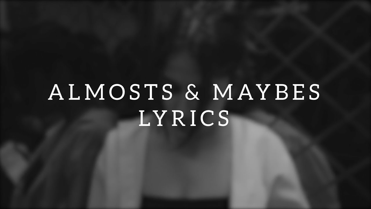 ALMOSTS & MAYBES | Lyric video | Gwen Fernandes - YouTube