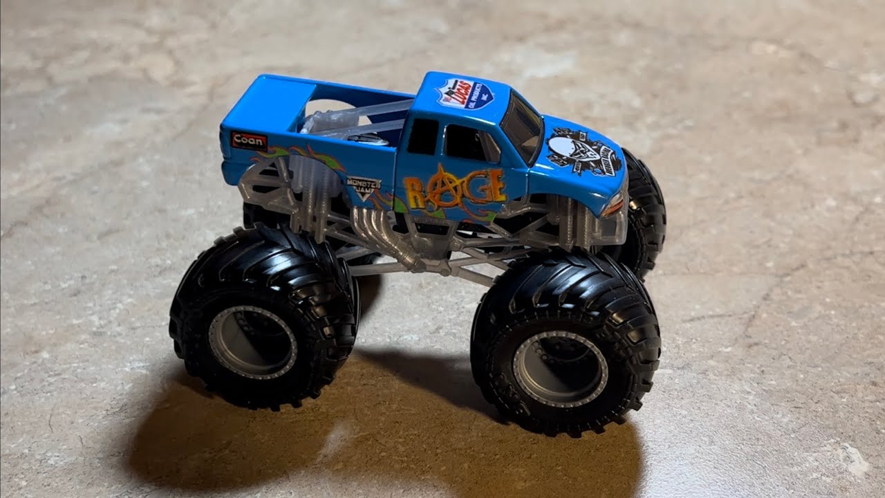 Spin Master Monster Jam 2022 Rage Review - YouTube