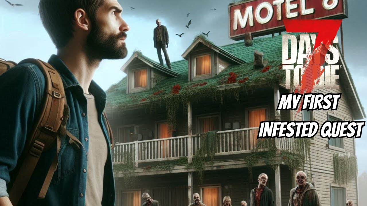 MY FIRST INFESTED QUEST |7 DAYS TO DIE 1 0 SEASON 1 EP 8 - YouTube