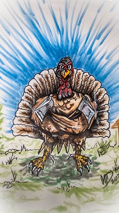 Angry turkey - YouTube