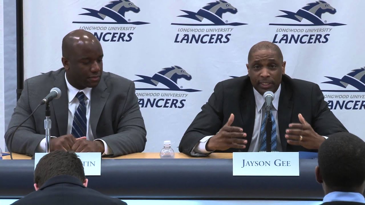 Longwood University introduces Jayson Gee, Men's Basketball Head Coach ...