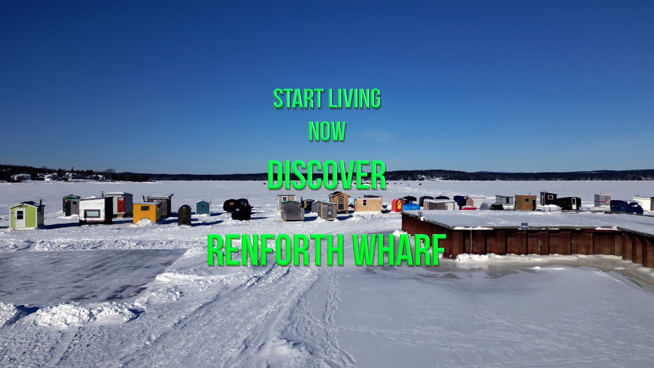 Winter on the Kennebecasis River: Renforth Wharf, Ice Fishing & History ...