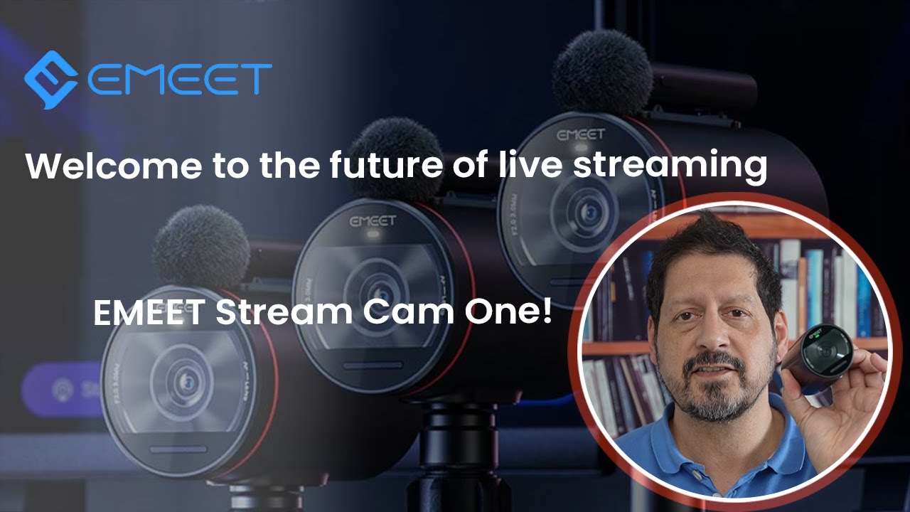 Welcome to the future of live streaming – with the EMEET Stream Cam One ...