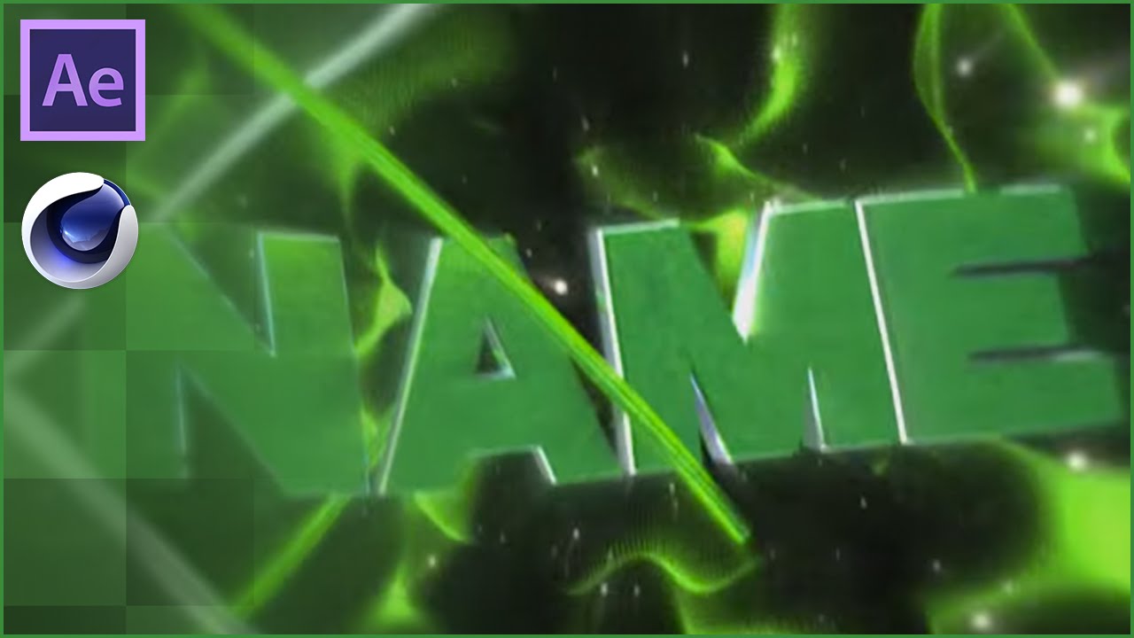 AMAZING Green Lightning Intro Template - After Effects & Cinema 4D ...
