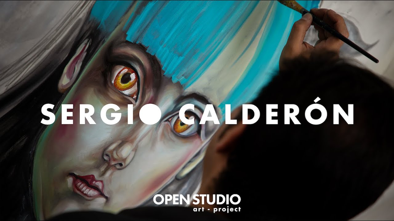 Sergio Calderón - Open Studio Art Project - YouTube
