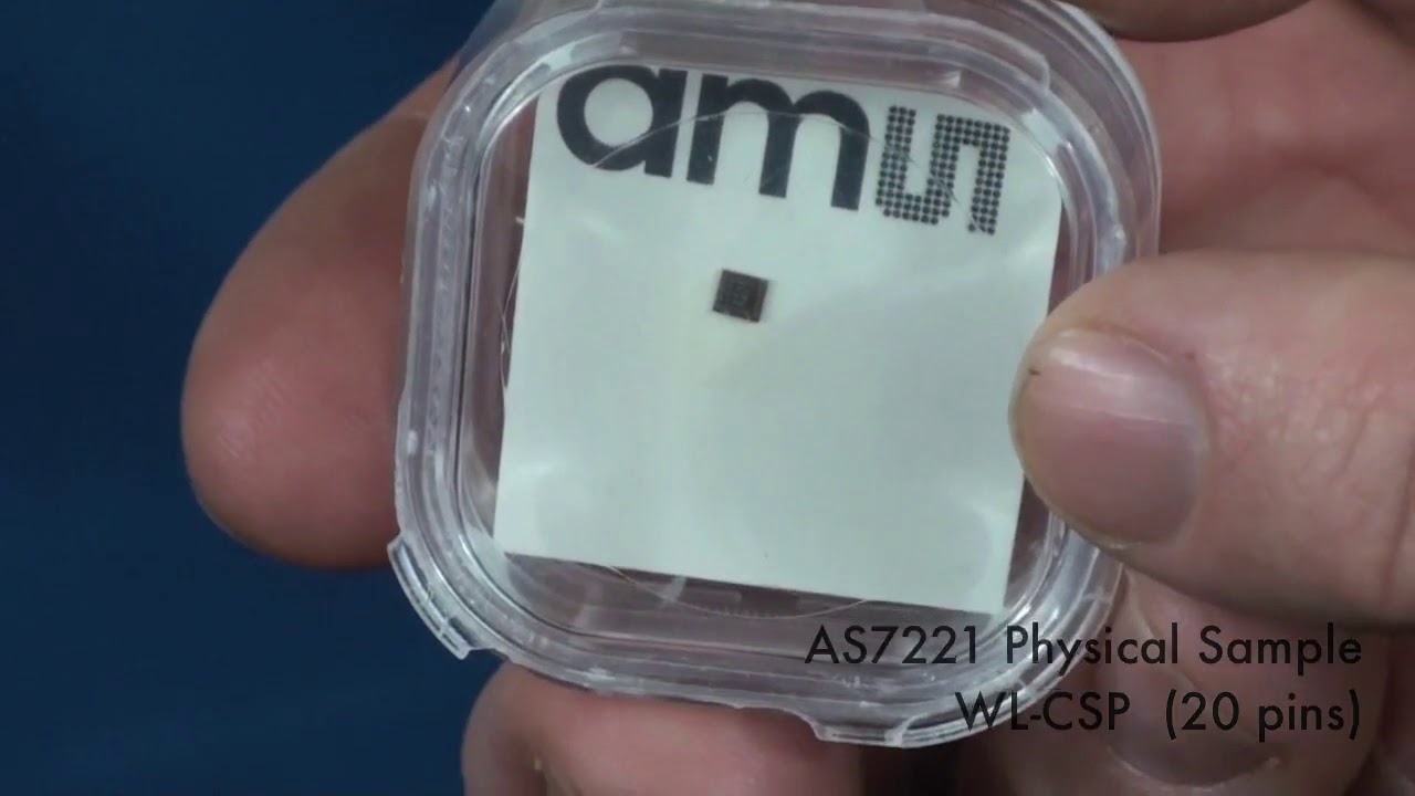 AMS - AS7221 Sensor Driven Lighting Manager - YouTube