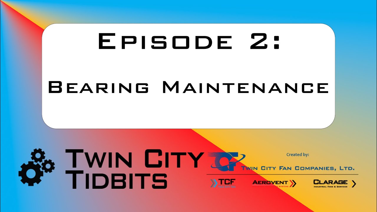 Twin City Tidbits: Bearing Maintenance - YouTube
