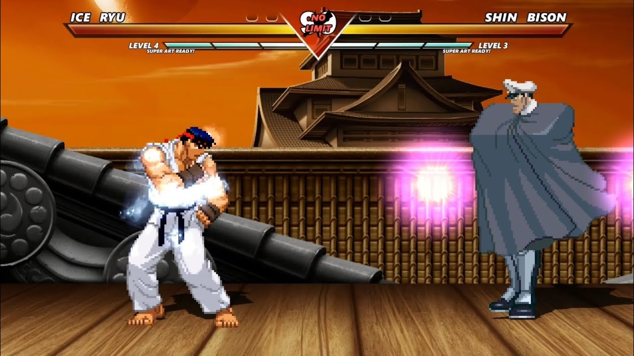 ICE RYU vs SHIN BISON - Ultra insane combat - YouTube