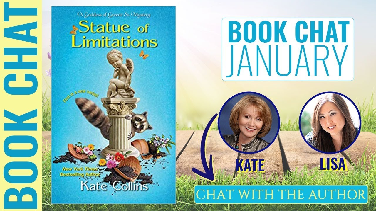 January Book Club Chat WITH THE AUTHOR: Kate Collins - Statue of ...