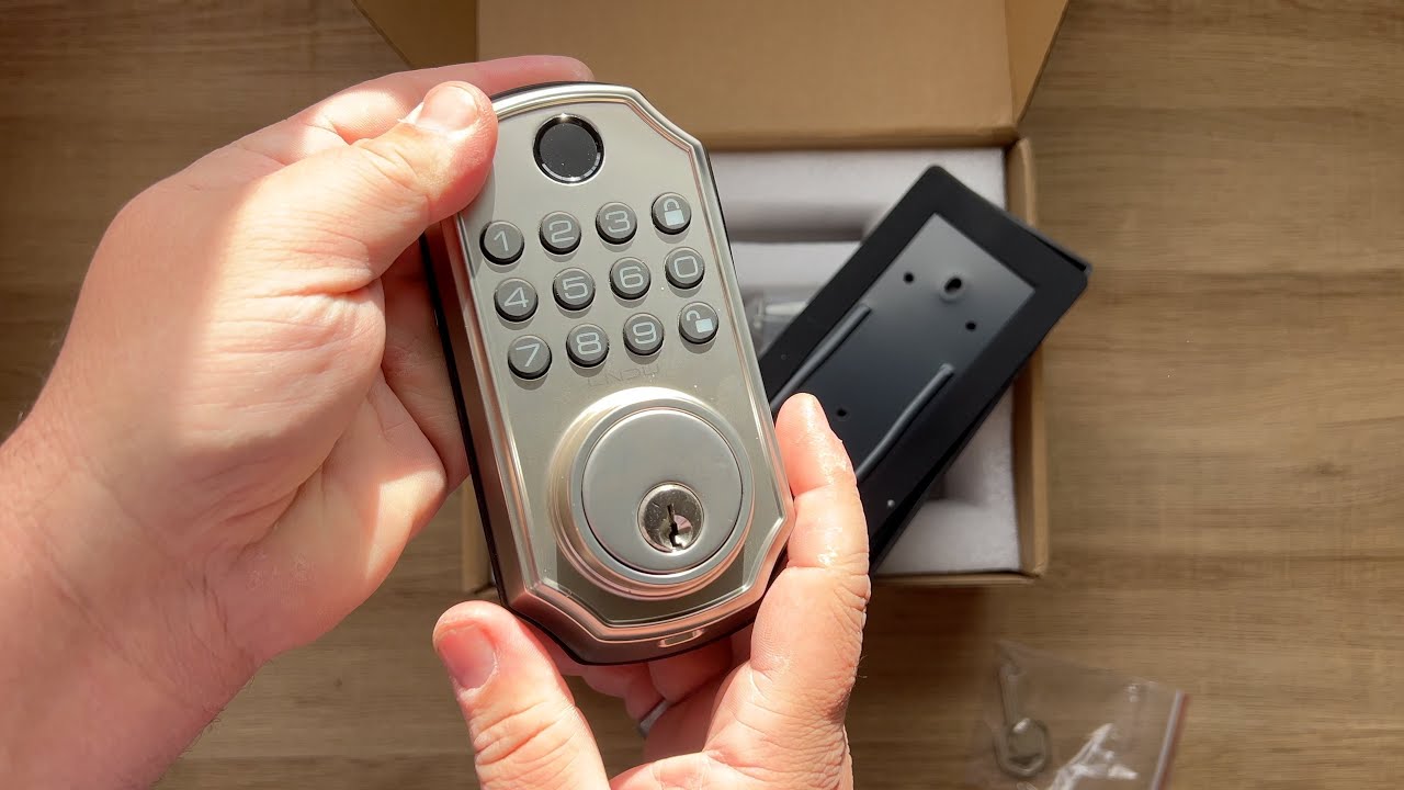 Keyless Entry Door Lock with App Control, 100 Passcode Smart Locks for ...