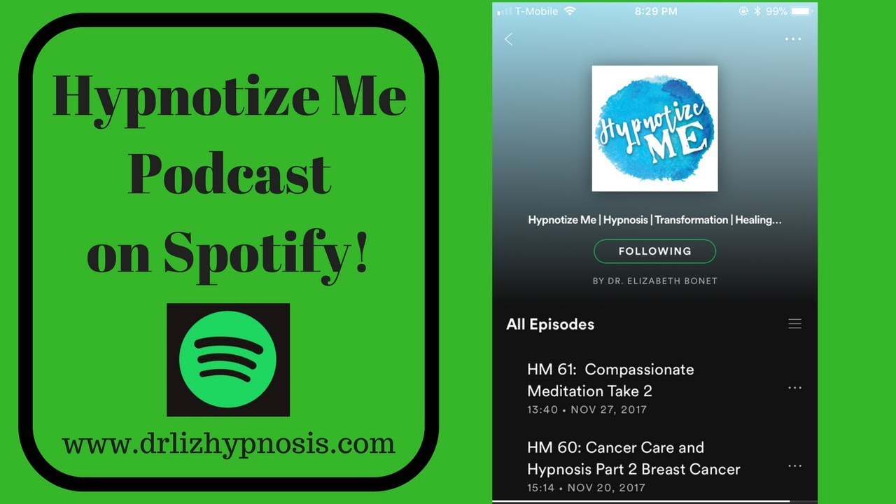 Hypnotize Me Podcast is on Spotify - YouTube