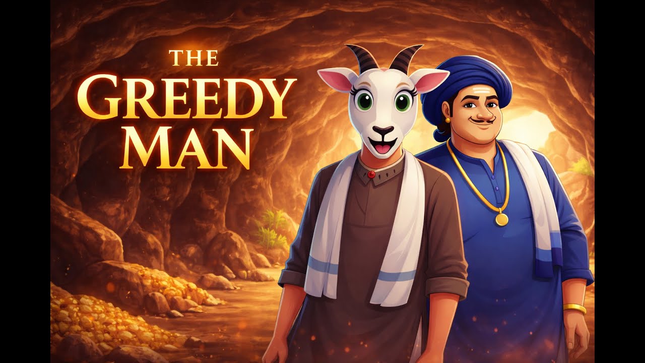 The Greedy Man - Stories in English - English Moral Stories - New ...