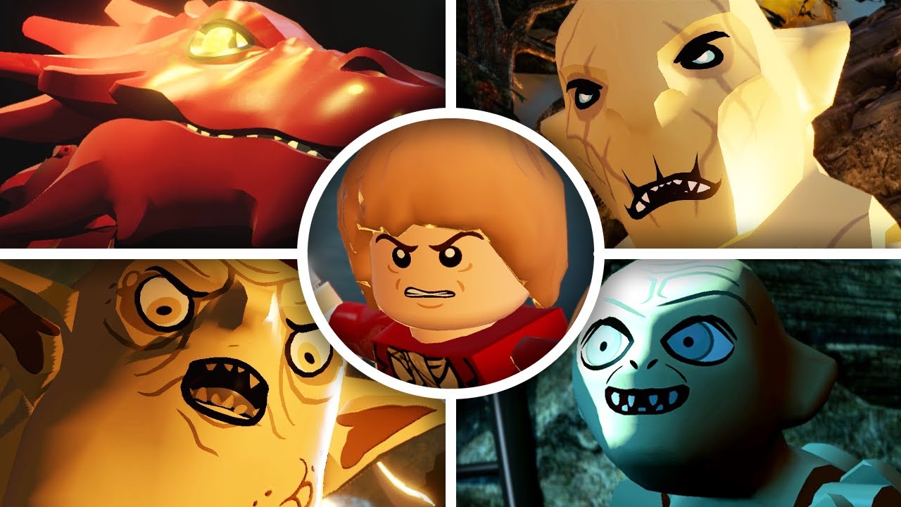 LEGO® THE HOBBIT - All Bosses & Ending (4K 60FPS) - YouTube