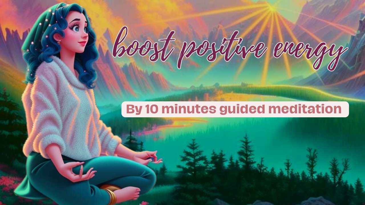 10 Minutes Guided Meditation to Boost Positive Energy ️ - YouTube