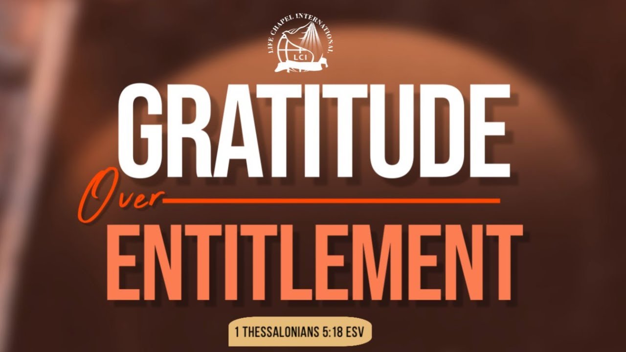 Gratitude Over Entitlement | Prophet Richard Owusu - YouTube