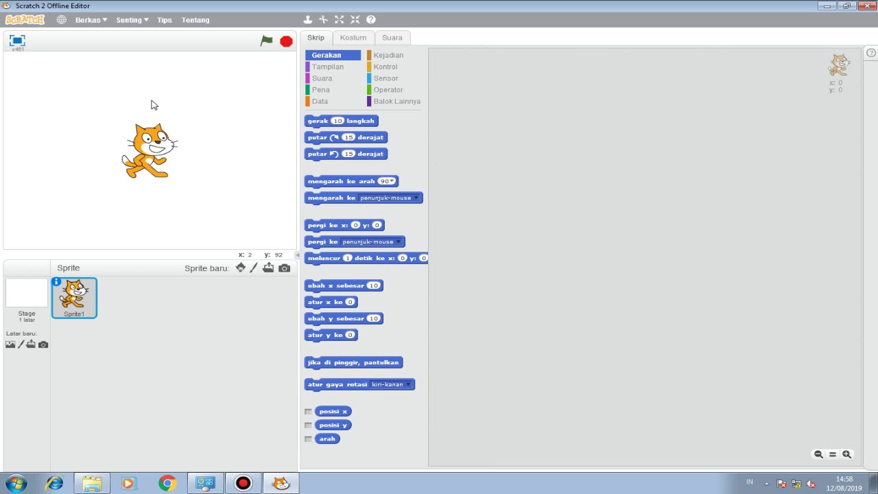 Homework!1! Make a simple "L" using the web scratch - YouTube
