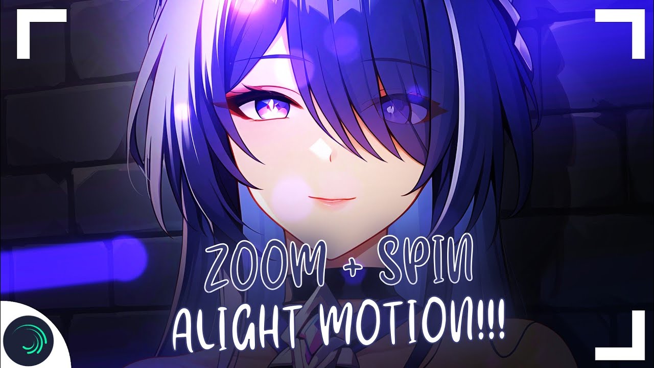 TUTORIAL ZOOM SPIN TRANSITION ALIGHT MOTION! - YouTube