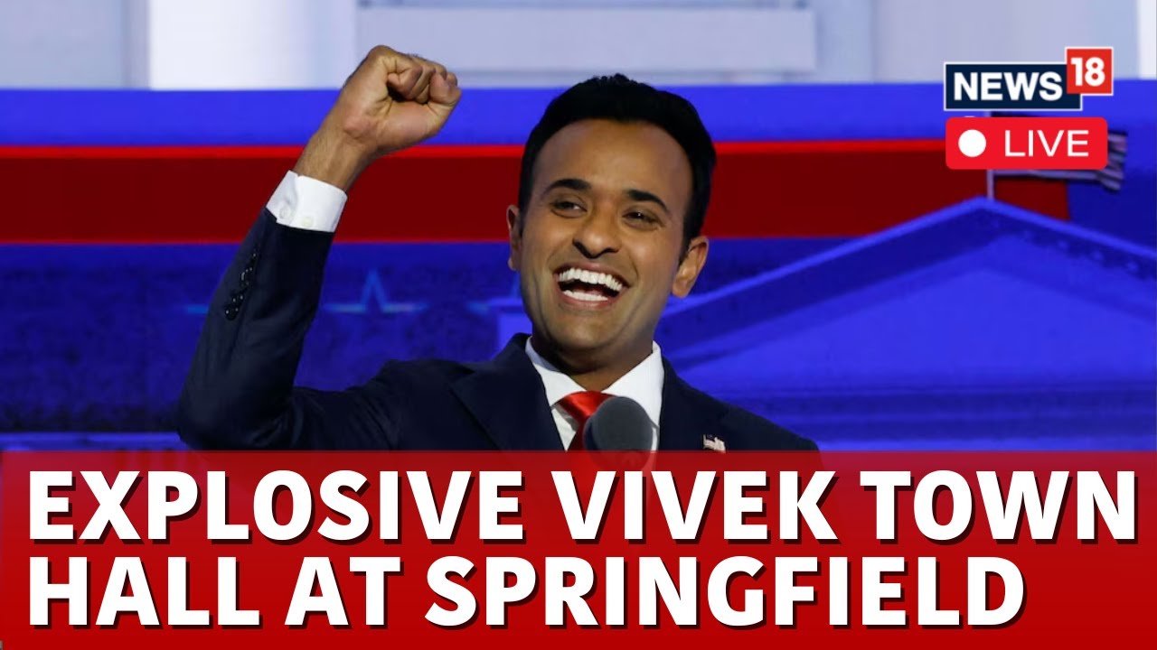 Vivek Ramaswamy LIVE | Vivek Ramaswamy Holds Town Hall Event in ...