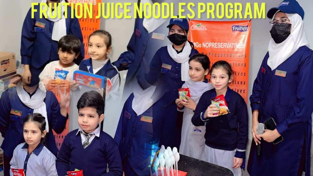 Fruition Juice Program l Students Enjoy Activity l Prize Distribution l ...