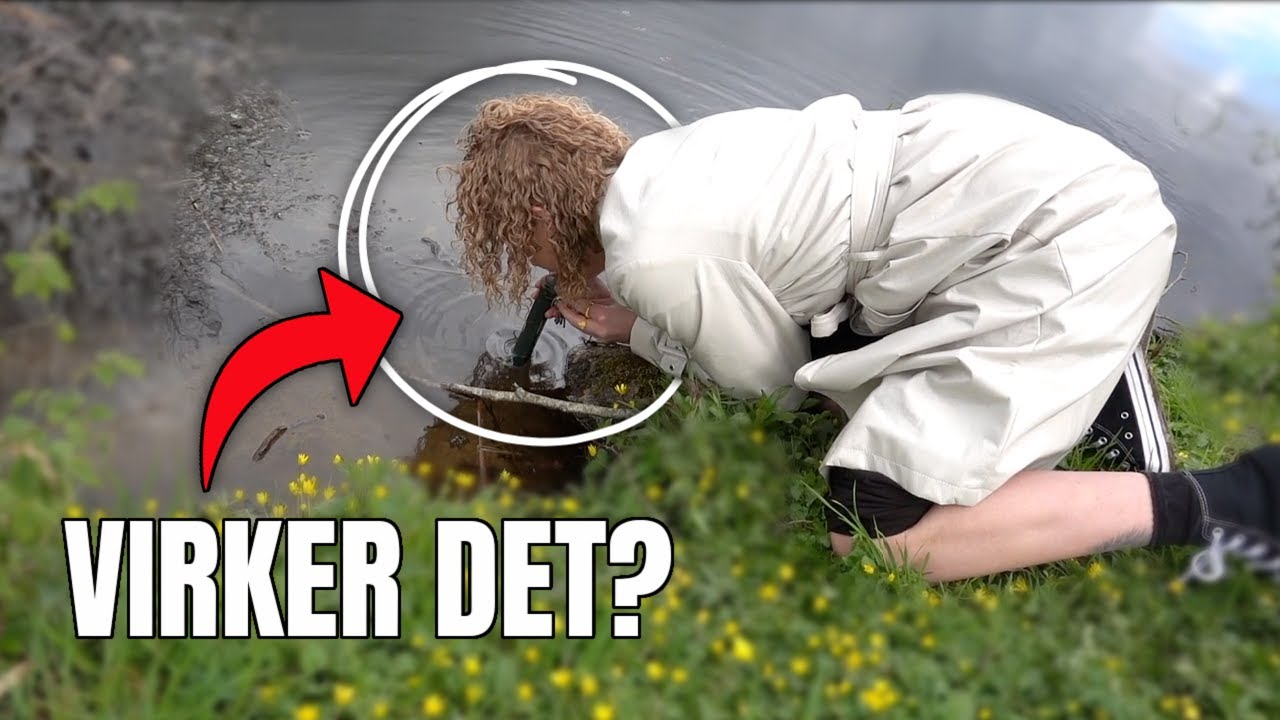 DRIK VAND DIREKTE UD AF VANDPYTTER! *virker det?* - YouTube