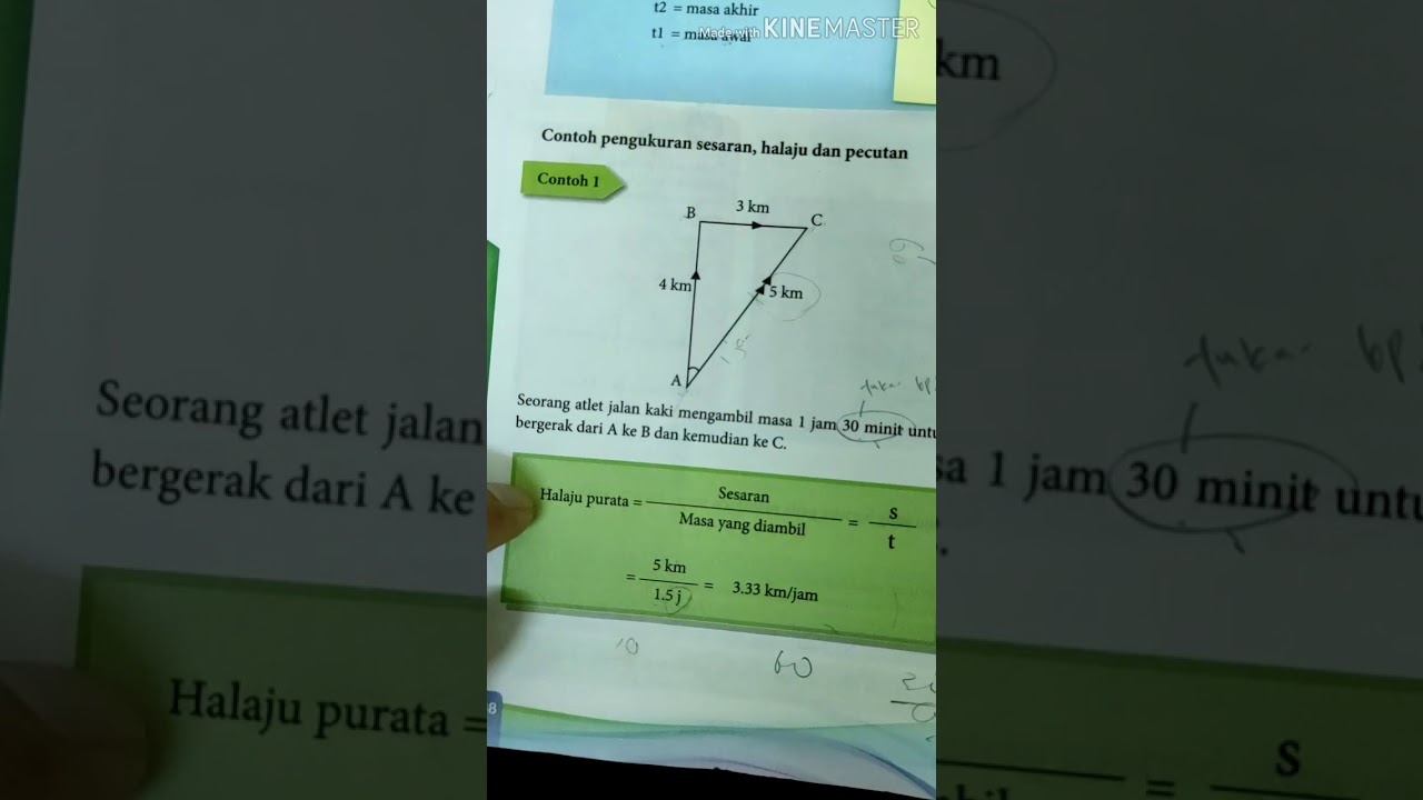 Sesaran, halaju dan pecutan (sains sukan tingkatan 4) - YouTube